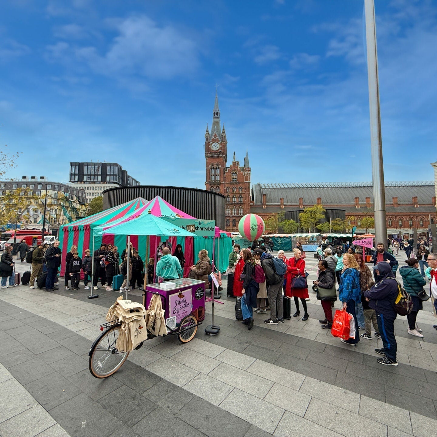 King's Cross Station: you were spectacular! – Monty Bojangles